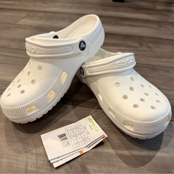 CROCS | Shoes | Crocs Classic Clog White | Poshmark